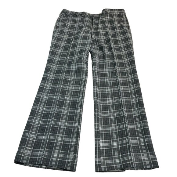 Farah | Pants | Vintage Farrah Pants Mens High Waisted Grey Plaid ...